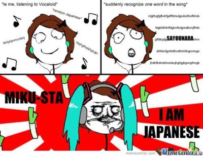 I Think I'm Turning Japanese! - Funny Status